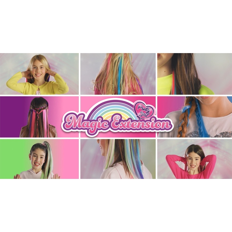 Extensions colors for girls